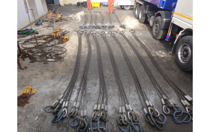 Wire Rope Slings Assembly - Vella Mechanical Services Ltd.